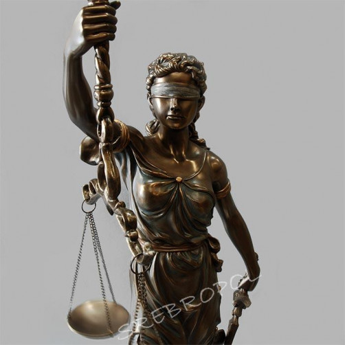Duża figurka Temida Veronese WU72919V4 - Sklep internetowy Srebropol.pl